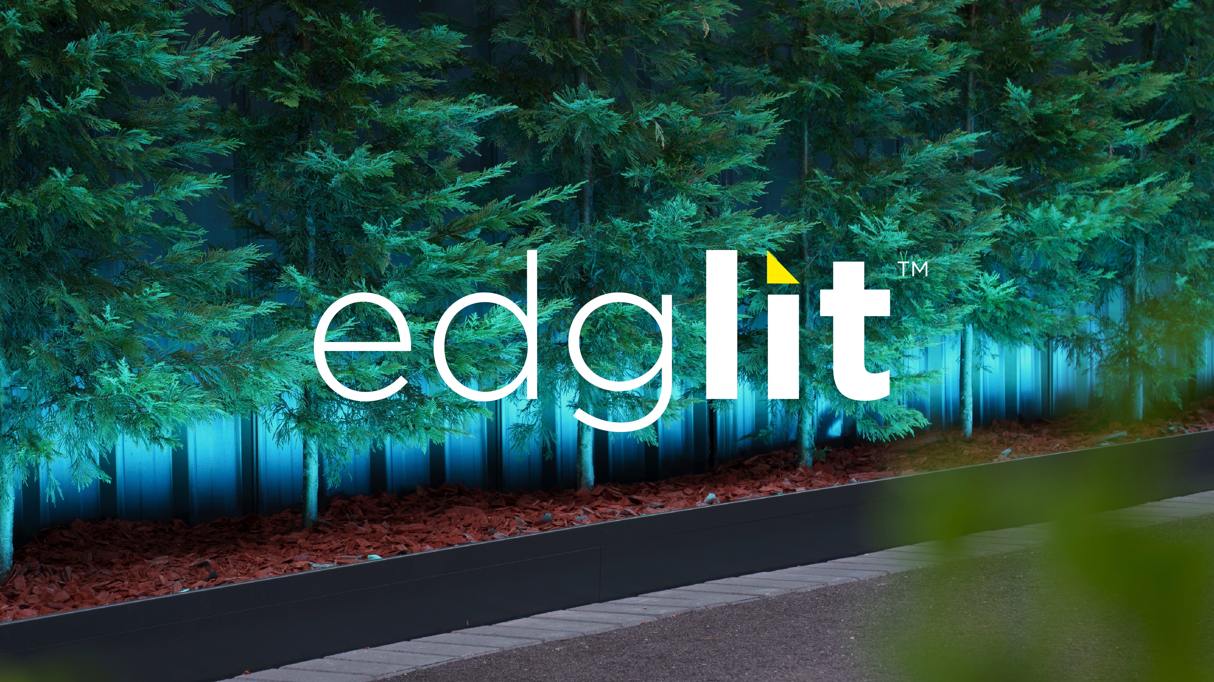 Edglit – Modular garden edging + lighting